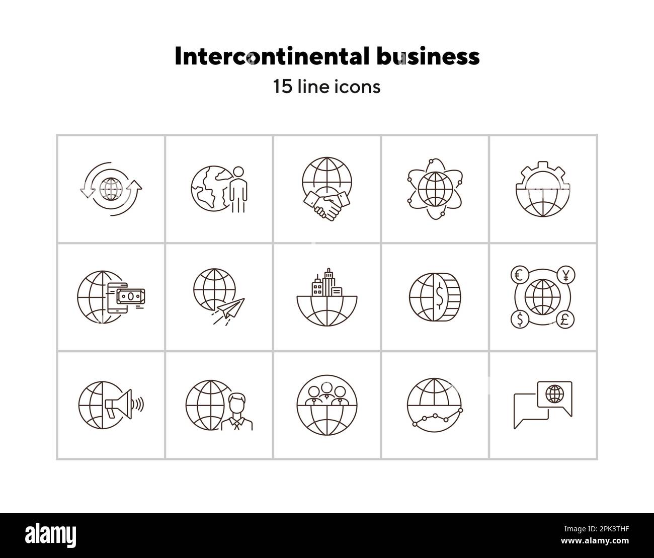 Intercontinental collaboration hi-res stock photography and images - Alamy