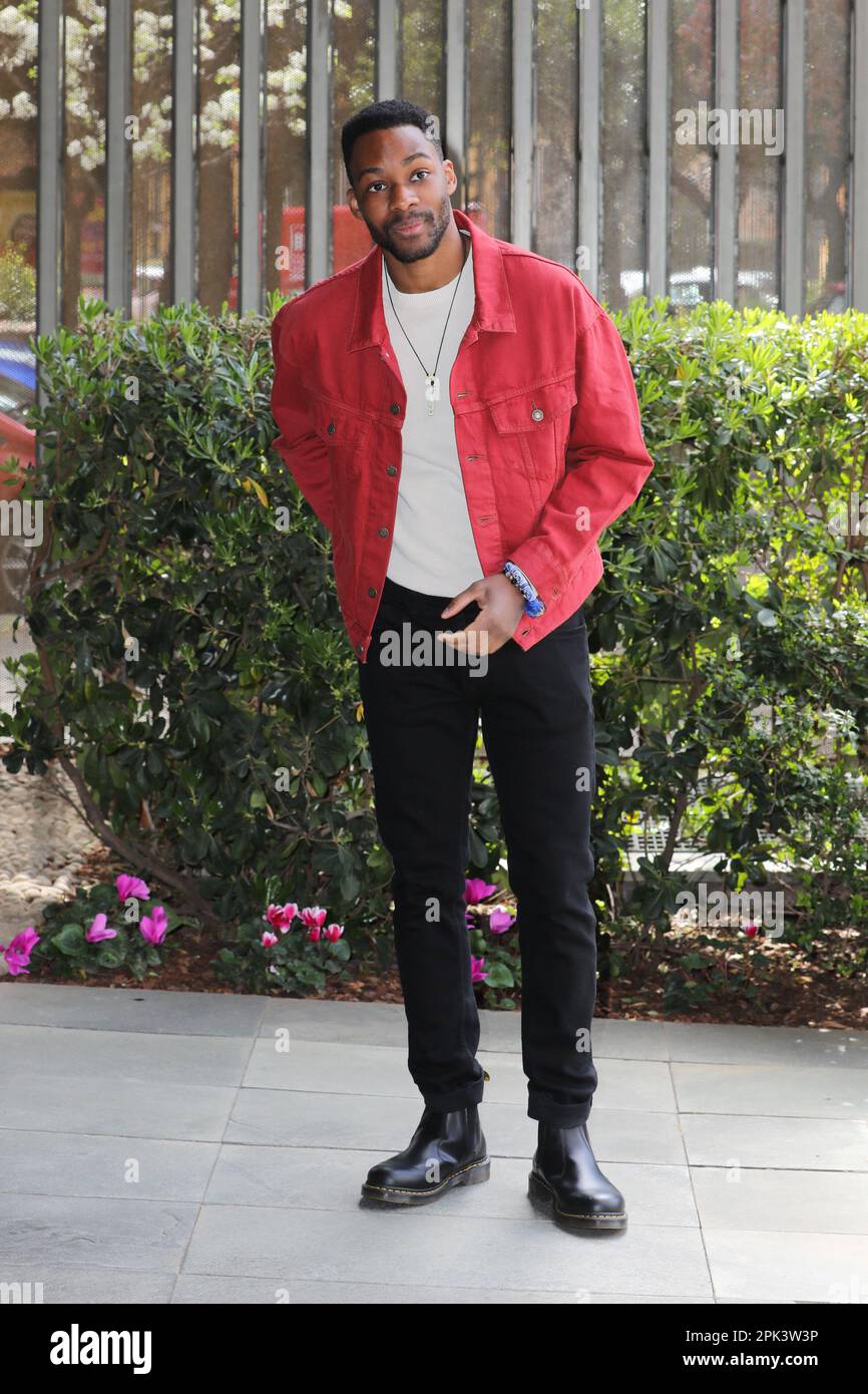 Rome, Italy. 05th Apr, 2023. Rome, Rai Mazzini headquarters, TV series ...