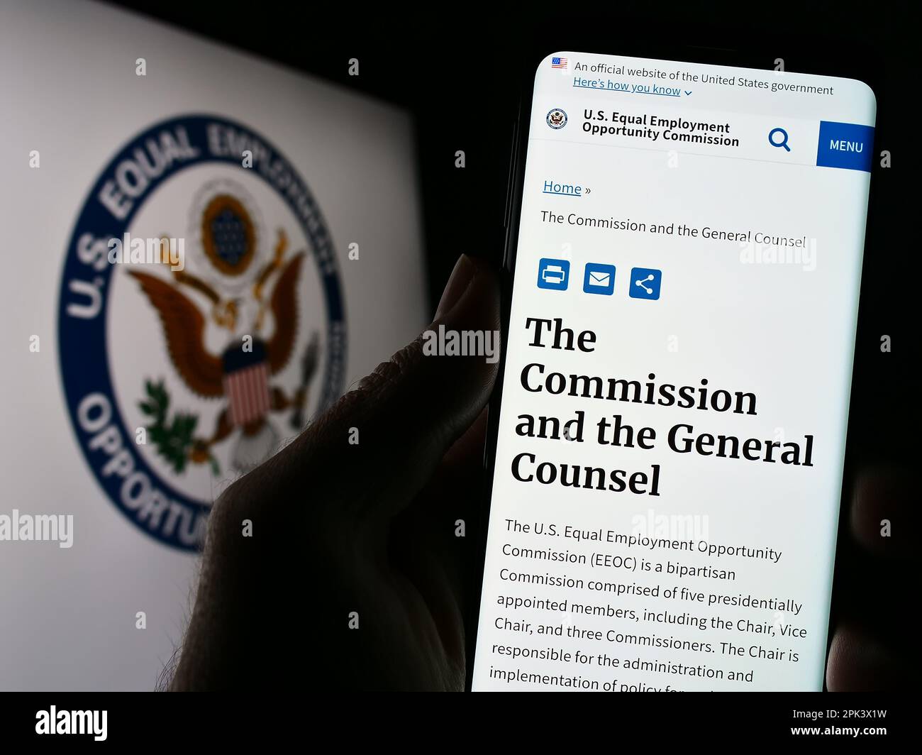 Eeoc seal hi-res stock photography and images - Alamy