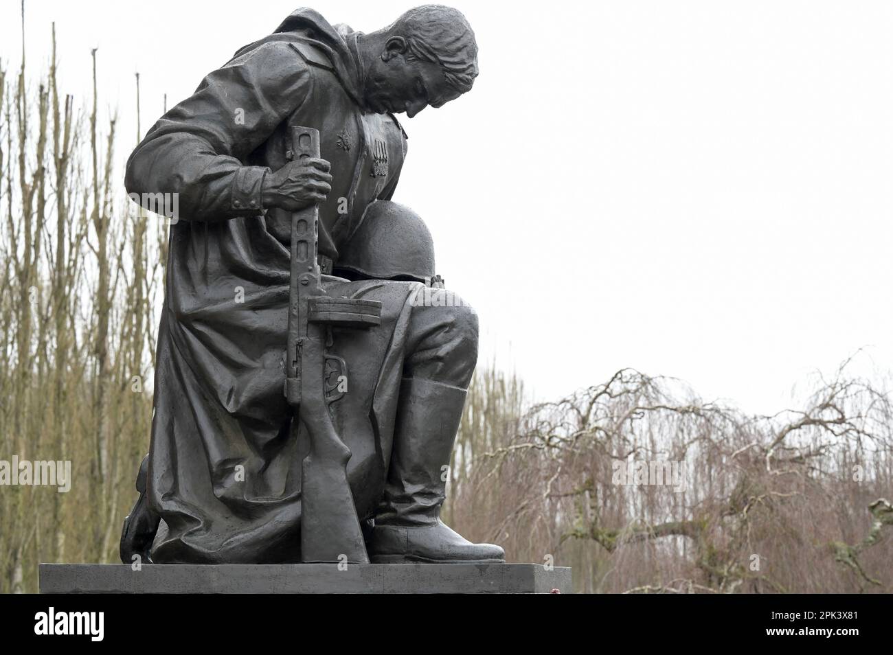 GERMANY, former East-Berlin, Treptow, soviet world war II memorial and ...
