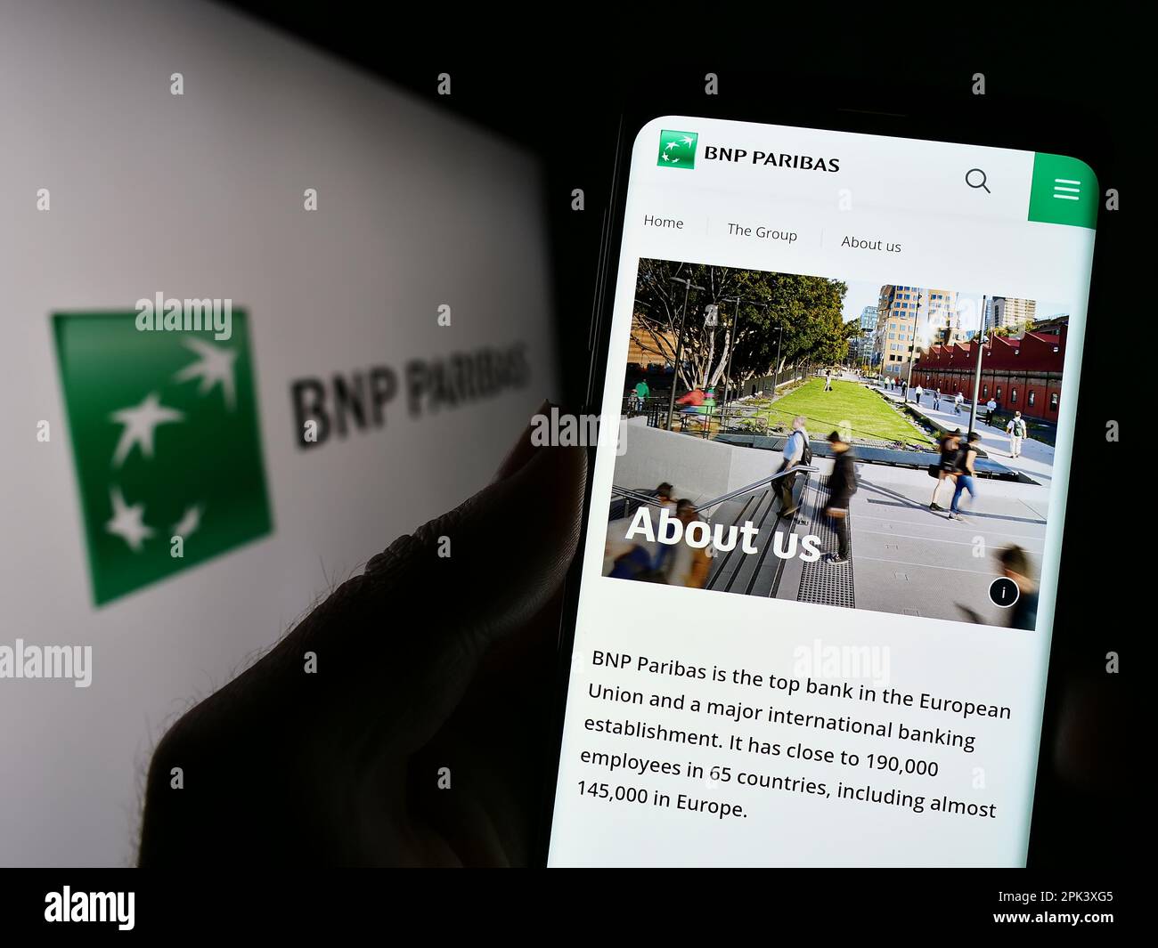 Bnp paribas logo hi-res stock photography and images - Alamy