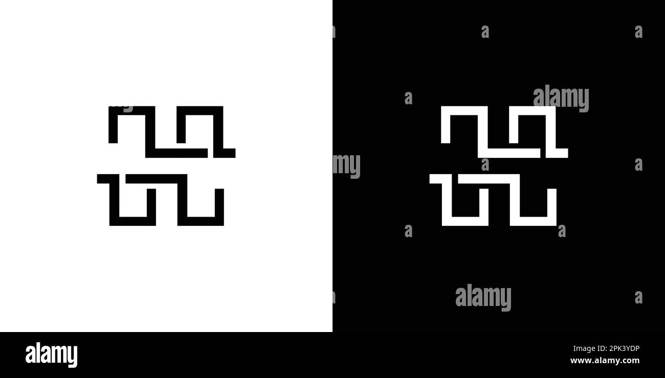 Cool and modern H logo design Stock Vector Image & Art - Alamy