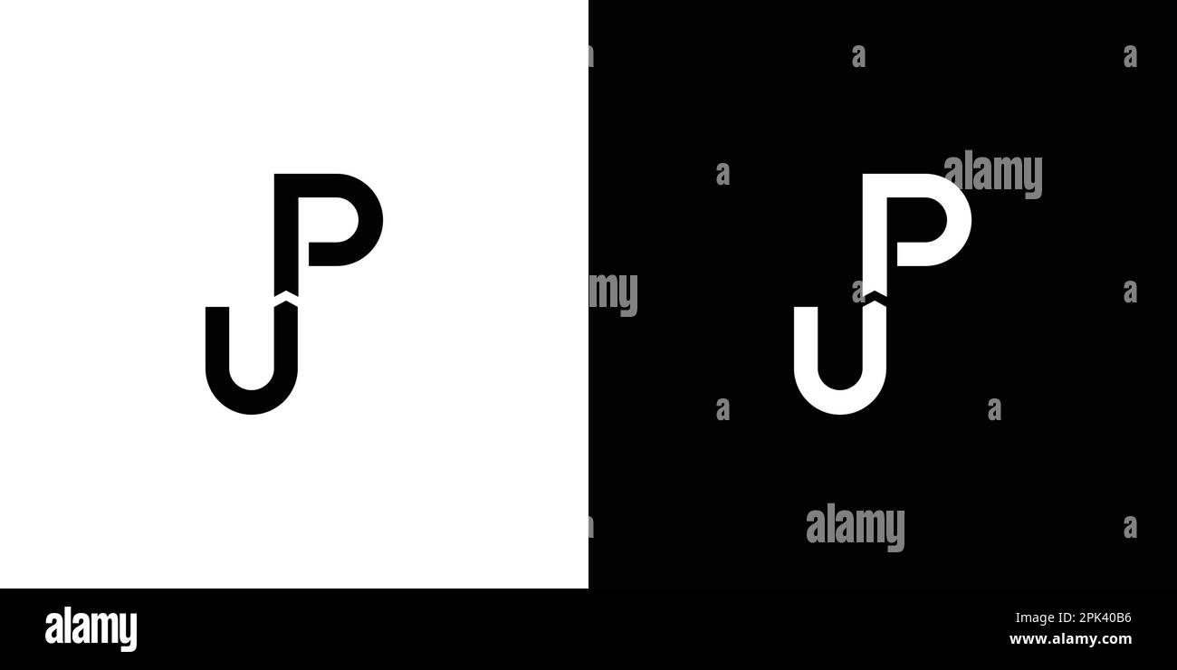 Simple and modern Up logo design 3 Stock Vector Image & Art - Alamy