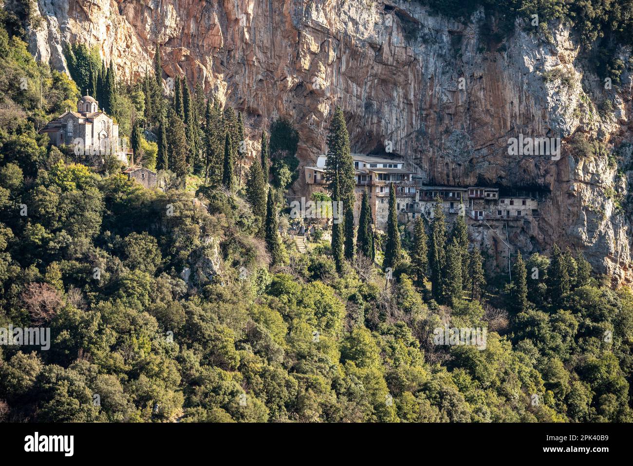 Monastery Prodromou, Stemnitsa Village, Greece Stock Photo - Alamy
