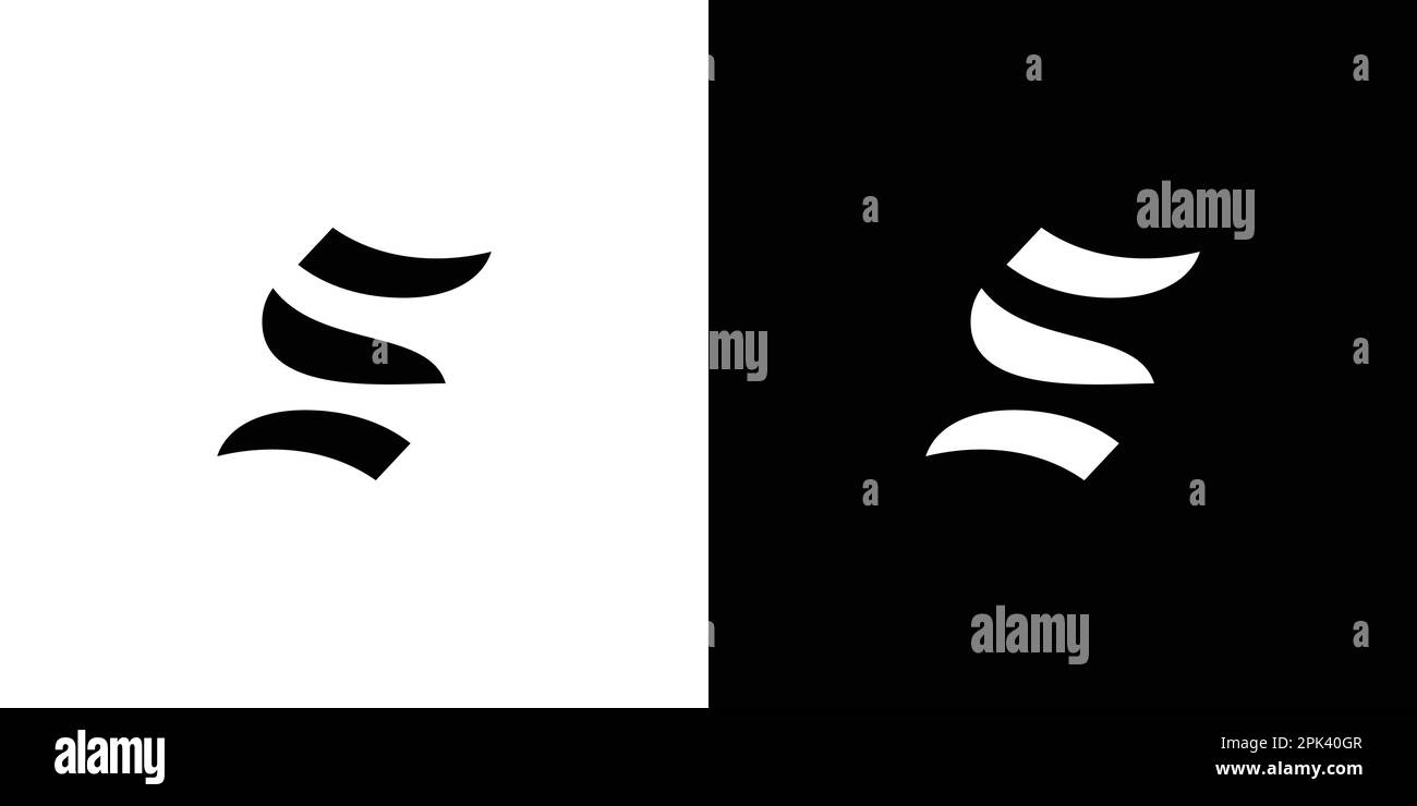 Strong letter S initial logo design Stock Vector Image & Art - Alamy