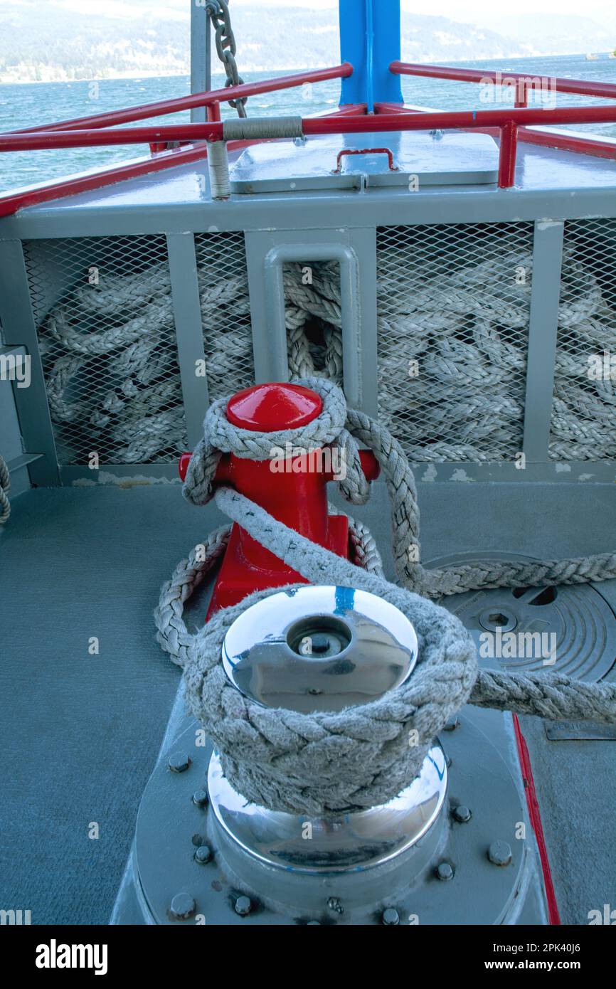 Columbia Gorge sternwheeler in Hood River, Oregon Stock Photo - Alamy