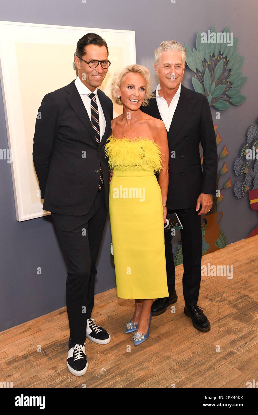 New York, USA. 04th Apr, 2023. Greg Unis, Sharon Jacob and David Kratz ...
