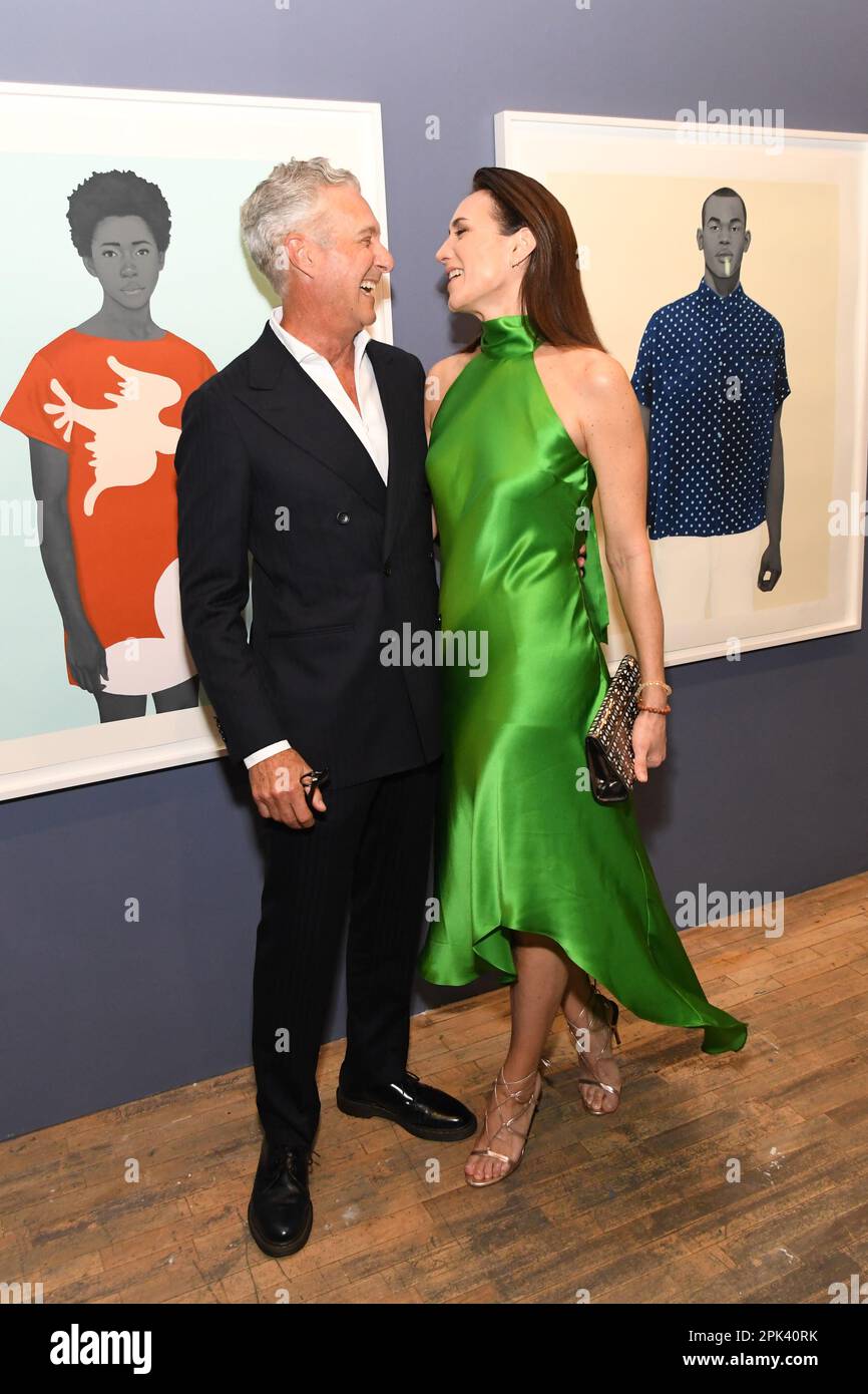 New York, USA. 04th Apr, 2023. David Kratz and Zani Gugelmann attend ...