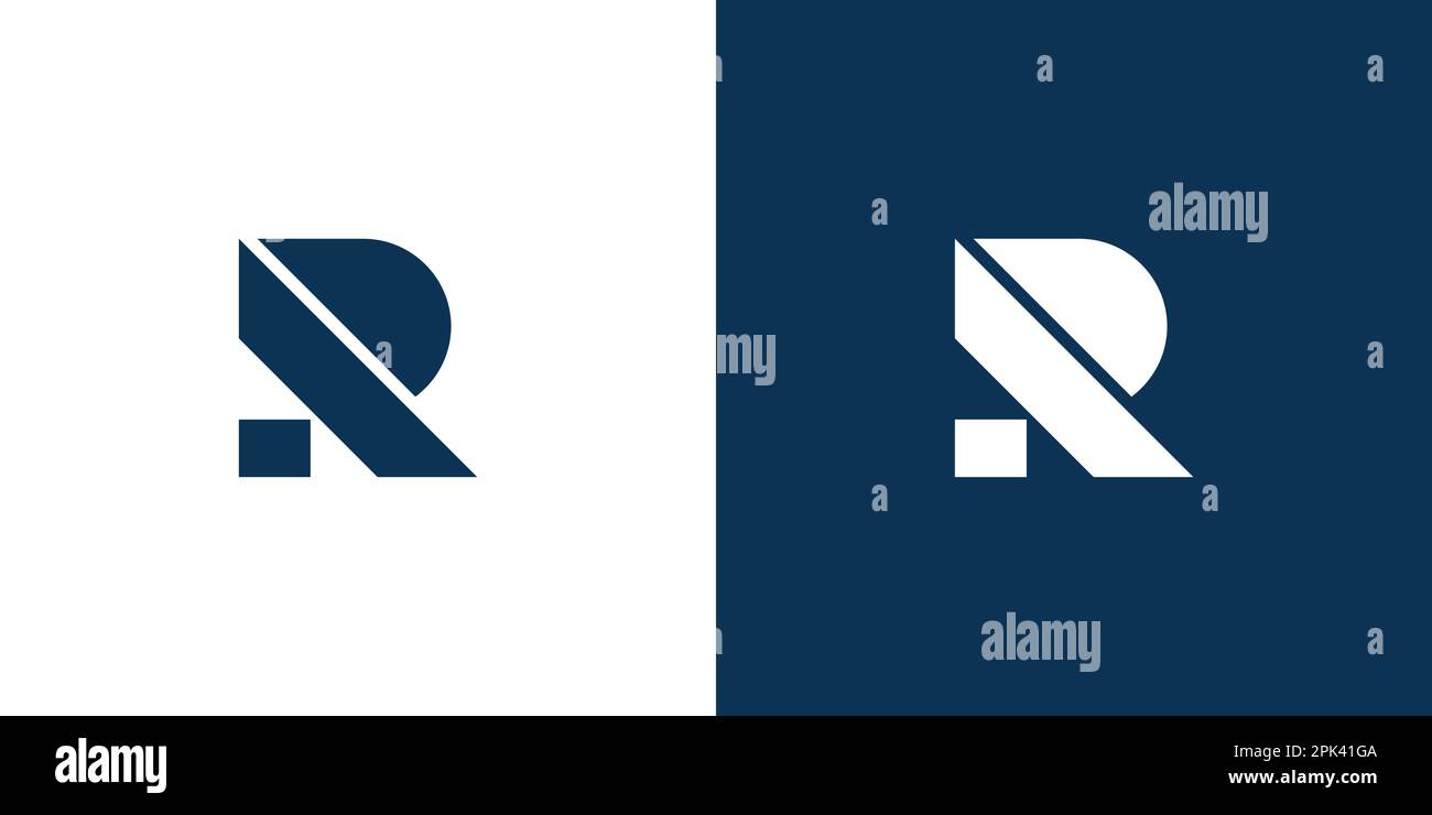 Strong letter R initial logo design Stock Vector Image & Art - Alamy