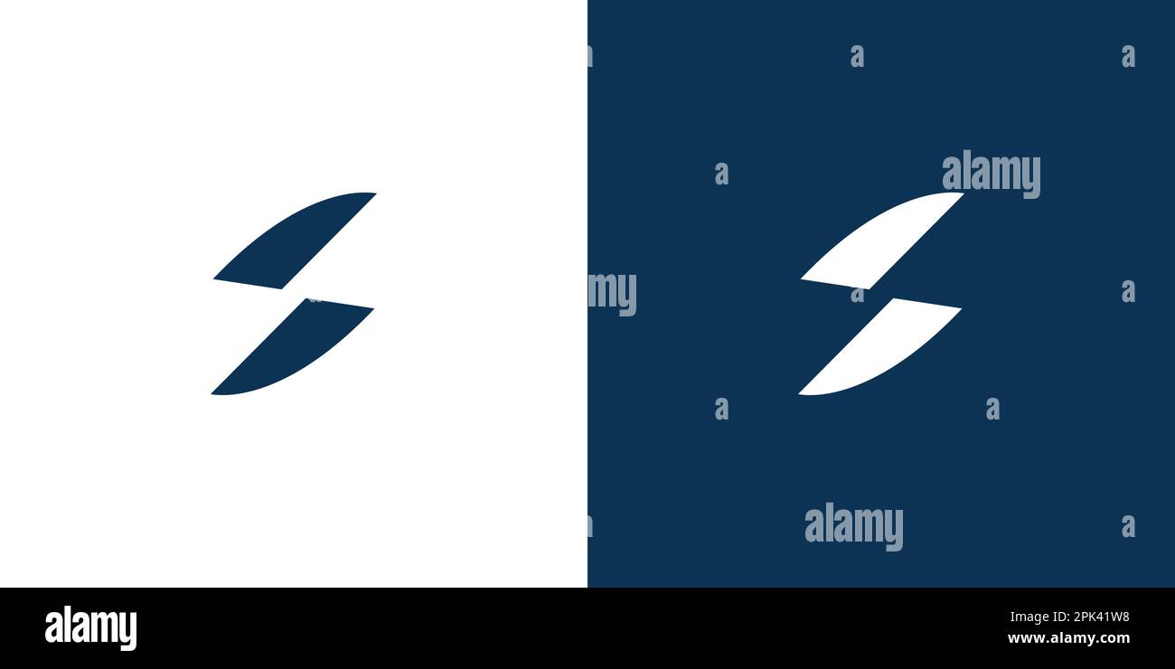 Simple and modern S logo design Stock Vector Image & Art - Alamy