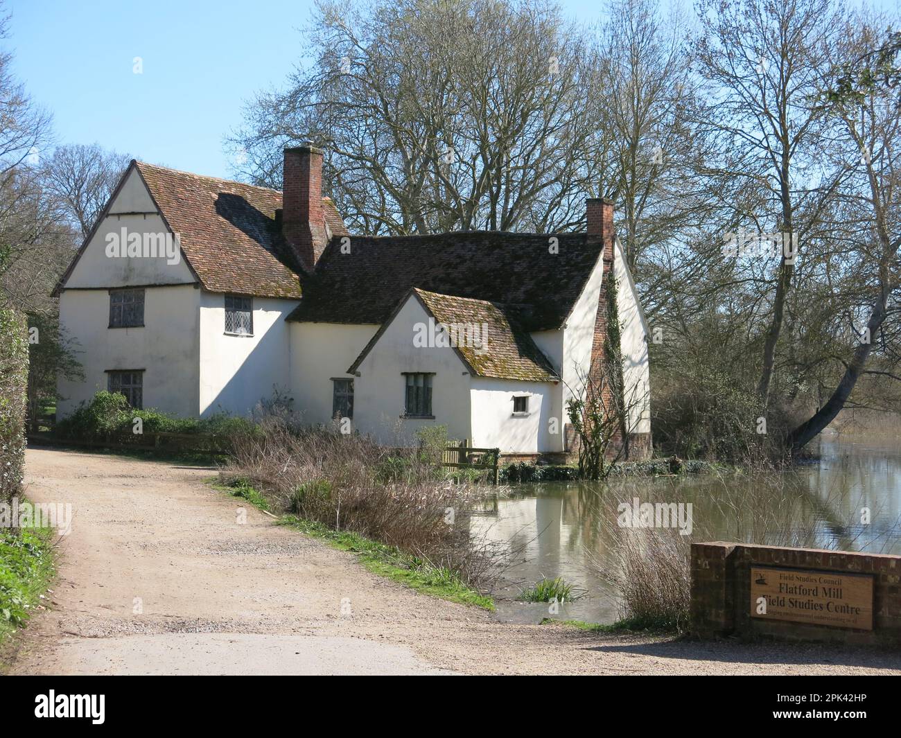 Famous from its depiction in Constable's painting "The Hay Wain", Willy ...