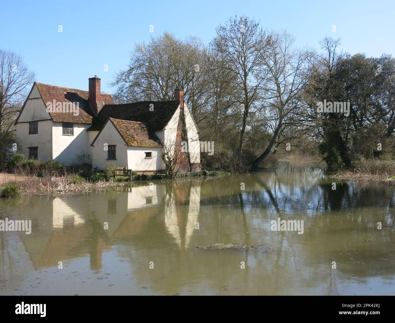 Famous from its depiction in Constable's painting "The Hay Wain", Willy ...
