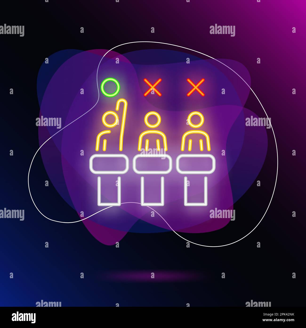 Jury neon sign hi-res stock photography and images - Alamy