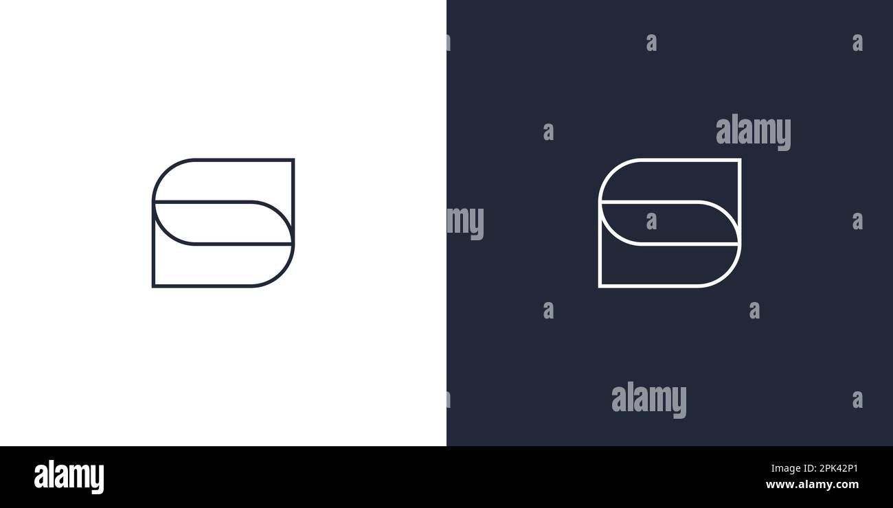 Abstract s logo Stock Vector Images - Alamy