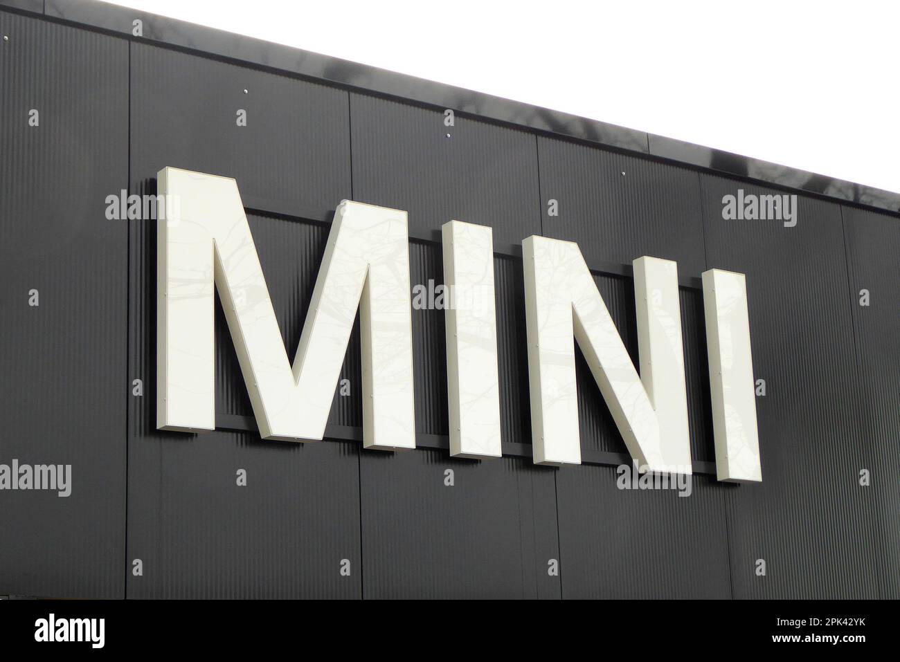 Mini / Schriftzug / Logo Stock Photo - Alamy