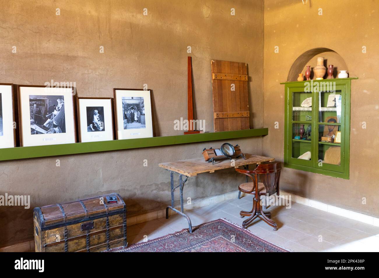The Archaeologist and Egyptologist Howard Carter's House, Luxor, Egypt ...