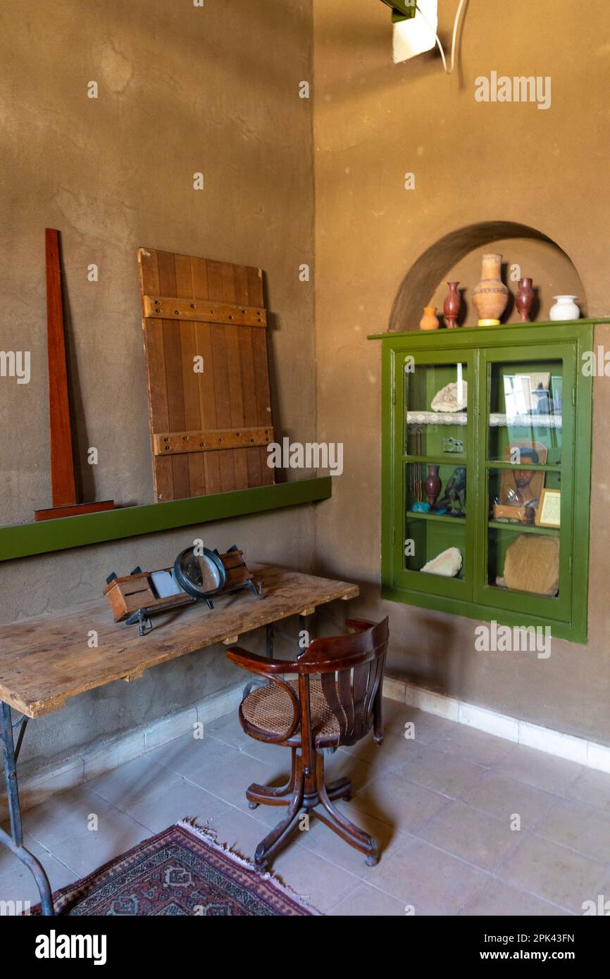 The Archaeologist and Egyptologist Howard Carter's House, Luxor, Egypt ...