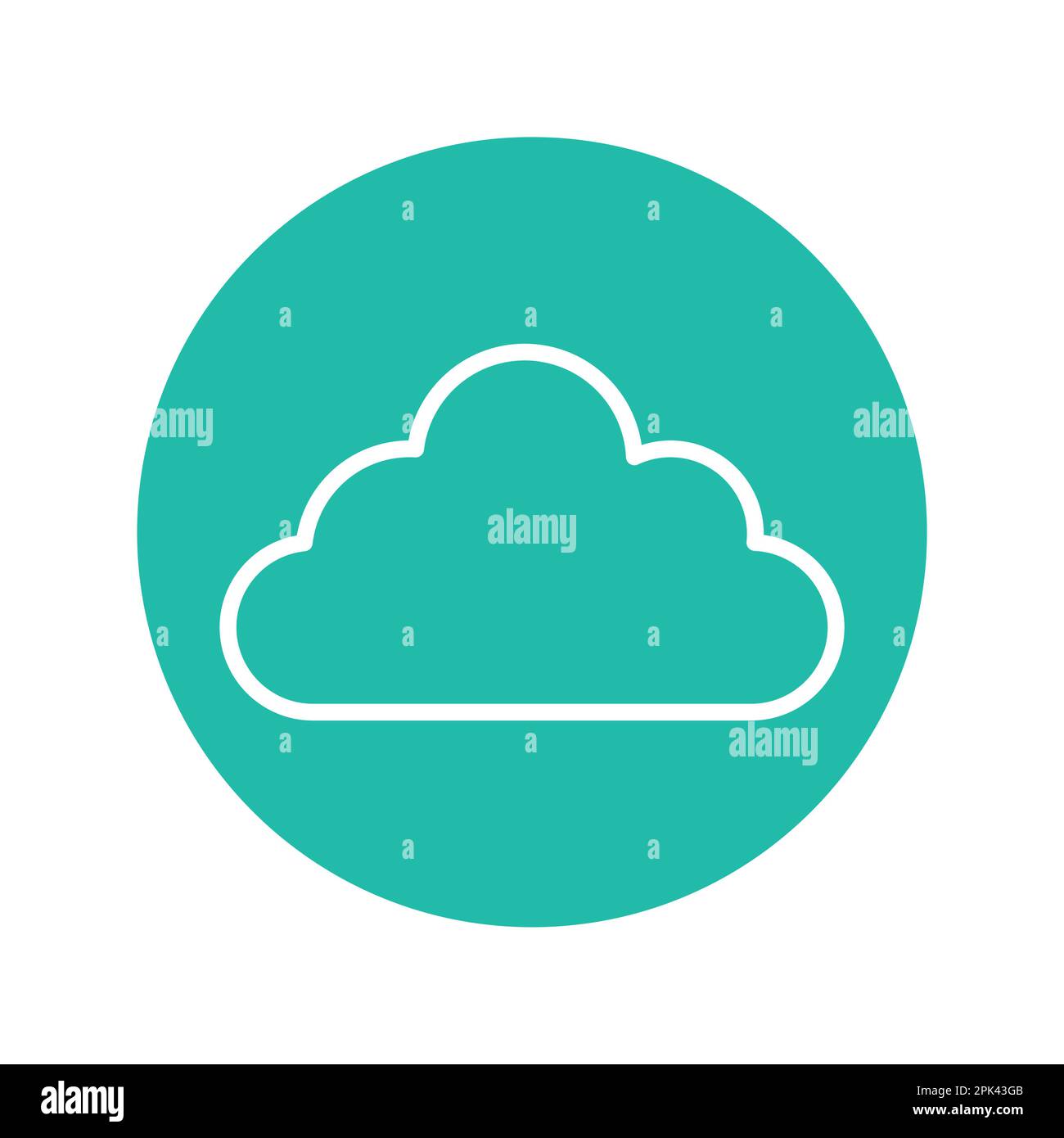 Cloud black line icon. Atmospheric phenomenon. Meteorology outline ...