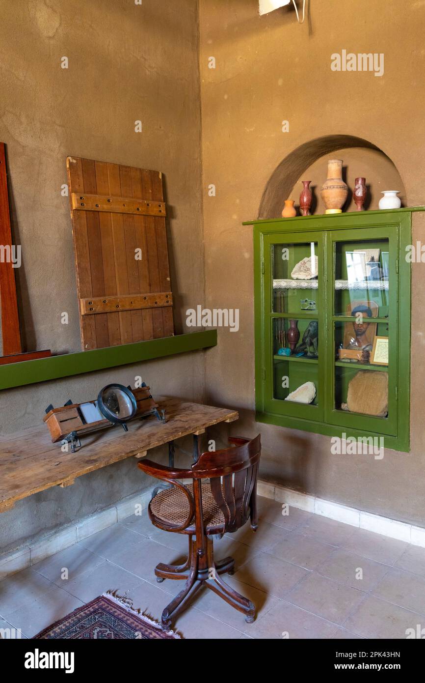 The Archaeologist and Egyptologist Howard Carter's House, Luxor, Egypt ...