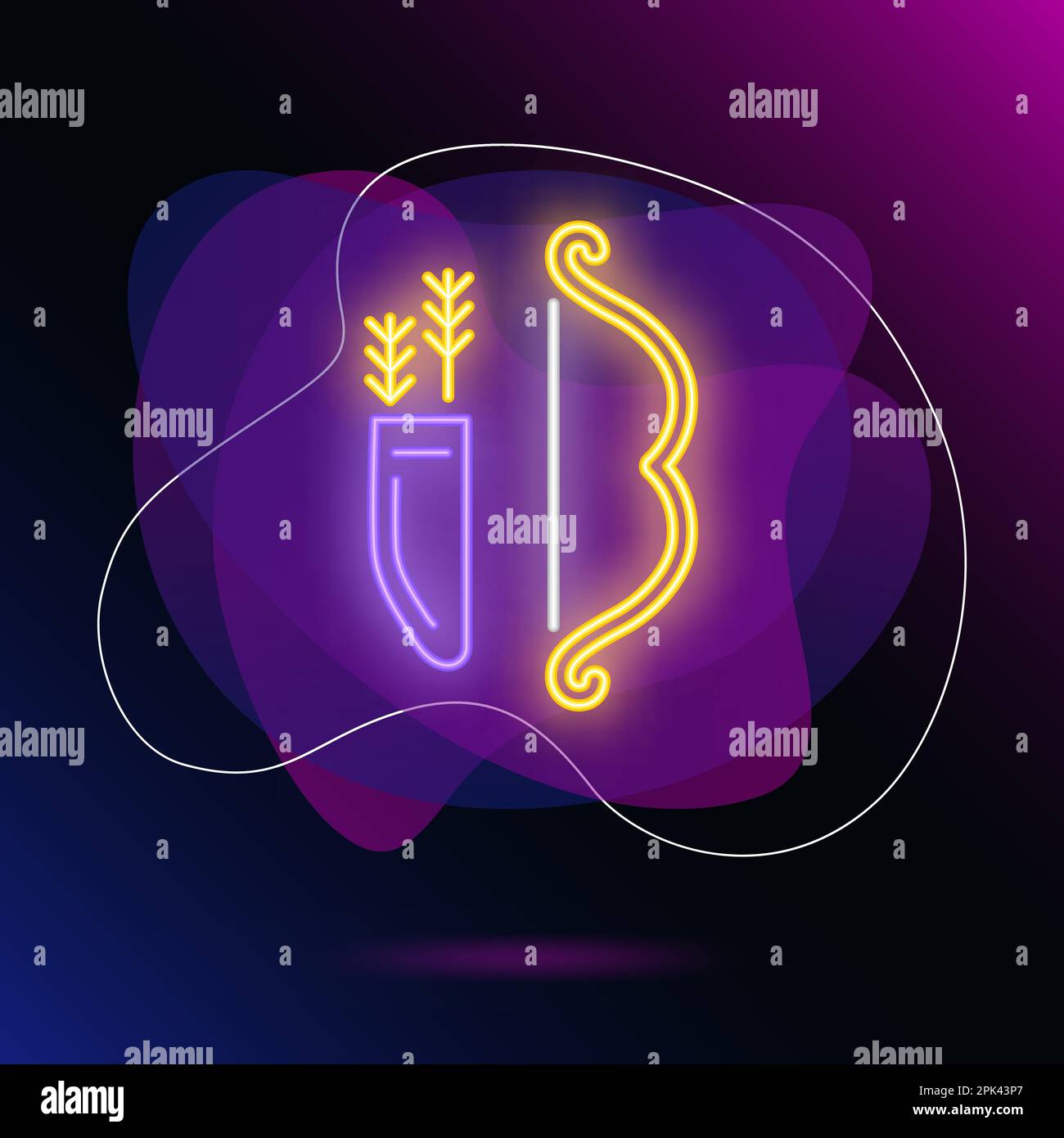 Flat quiver hi-res stock photography and images - Alamy