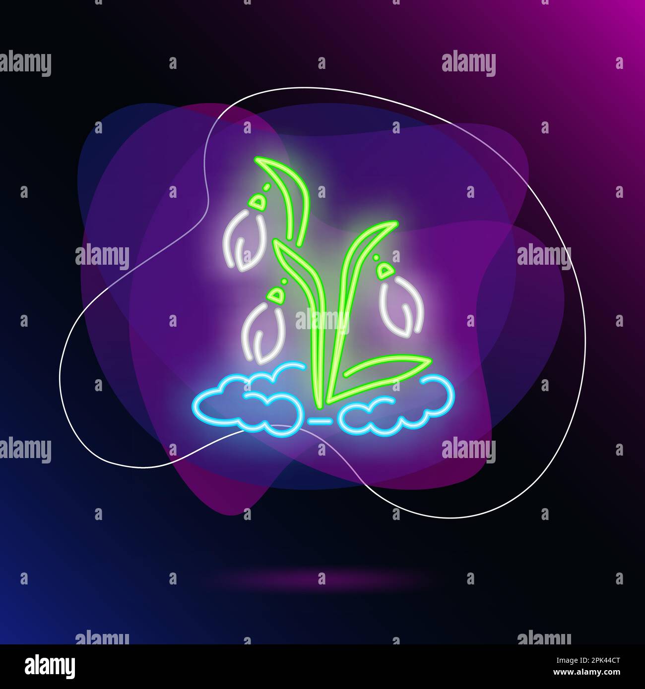 Welcome text sign flowers Stock Vector Images - Alamy