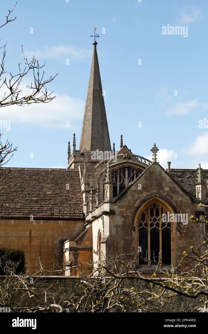 St Cyriac's Church, Lacock, Wiltshire, UK Stock Photo - Alamy