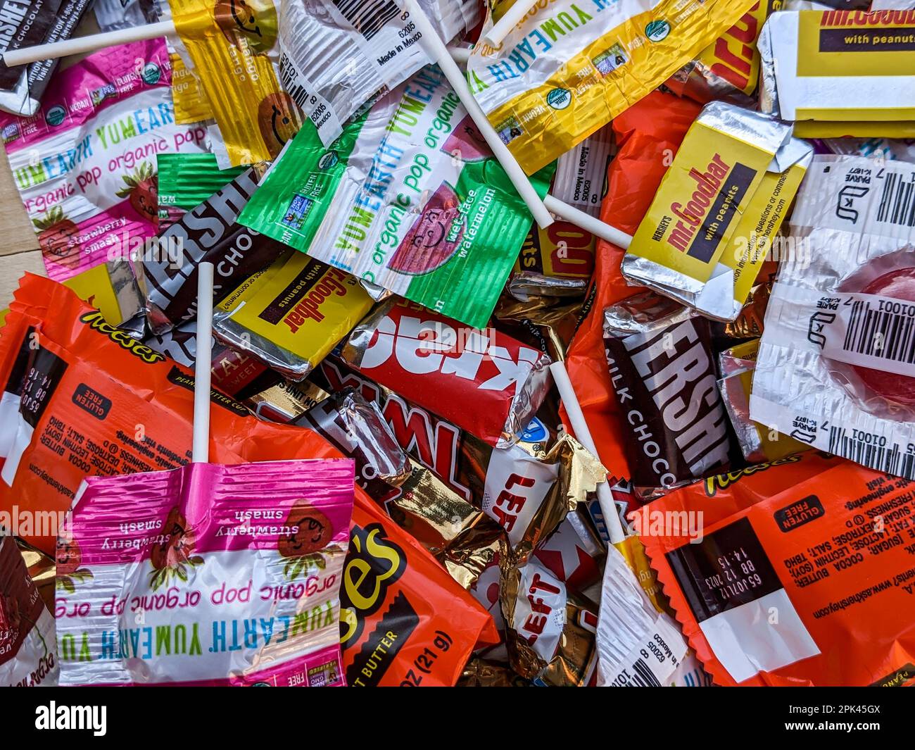 A selection of assorted candies in New York on Sunday, April 2, 2023 ...