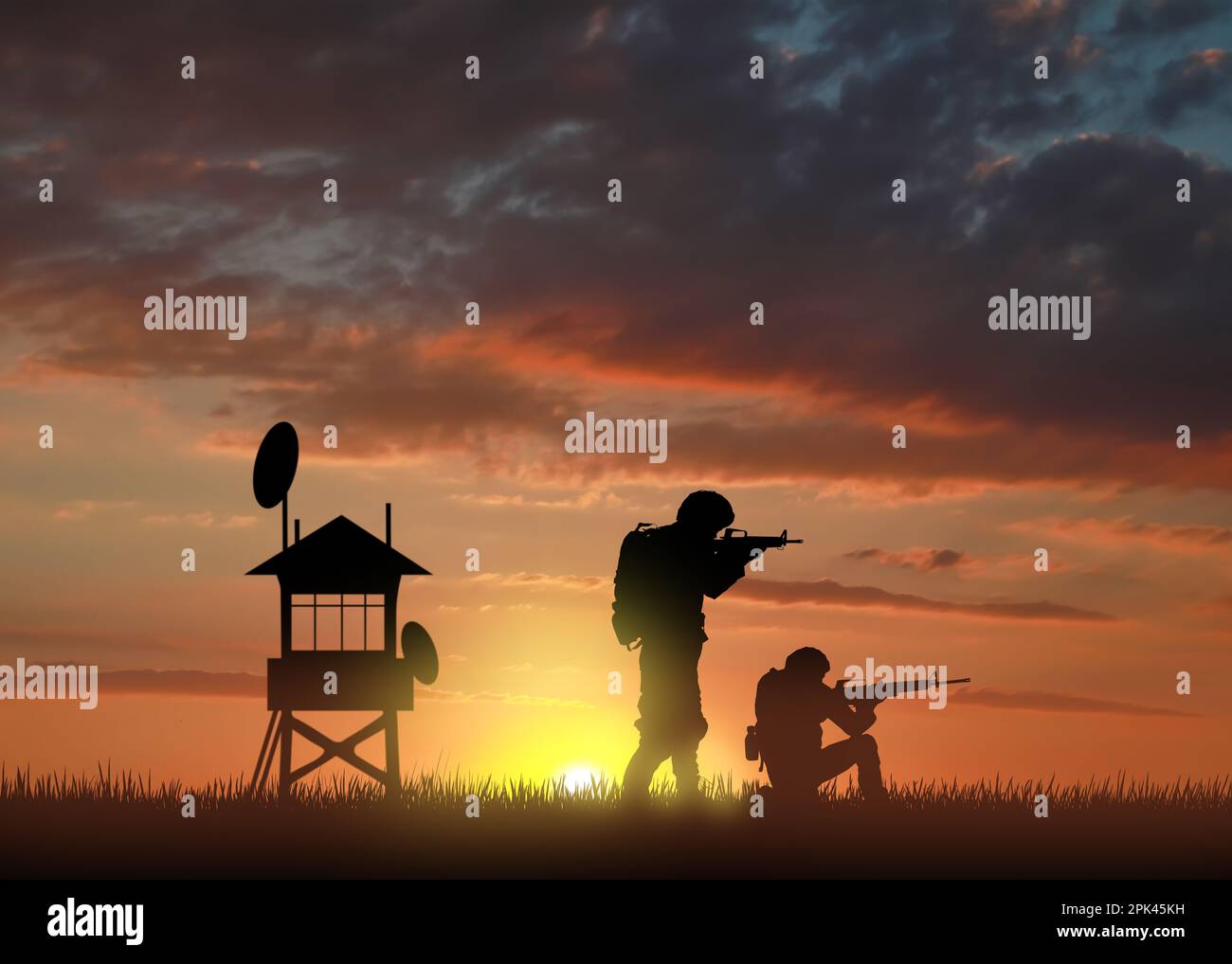 Border force guards hi-res stock photography and images - Alamy