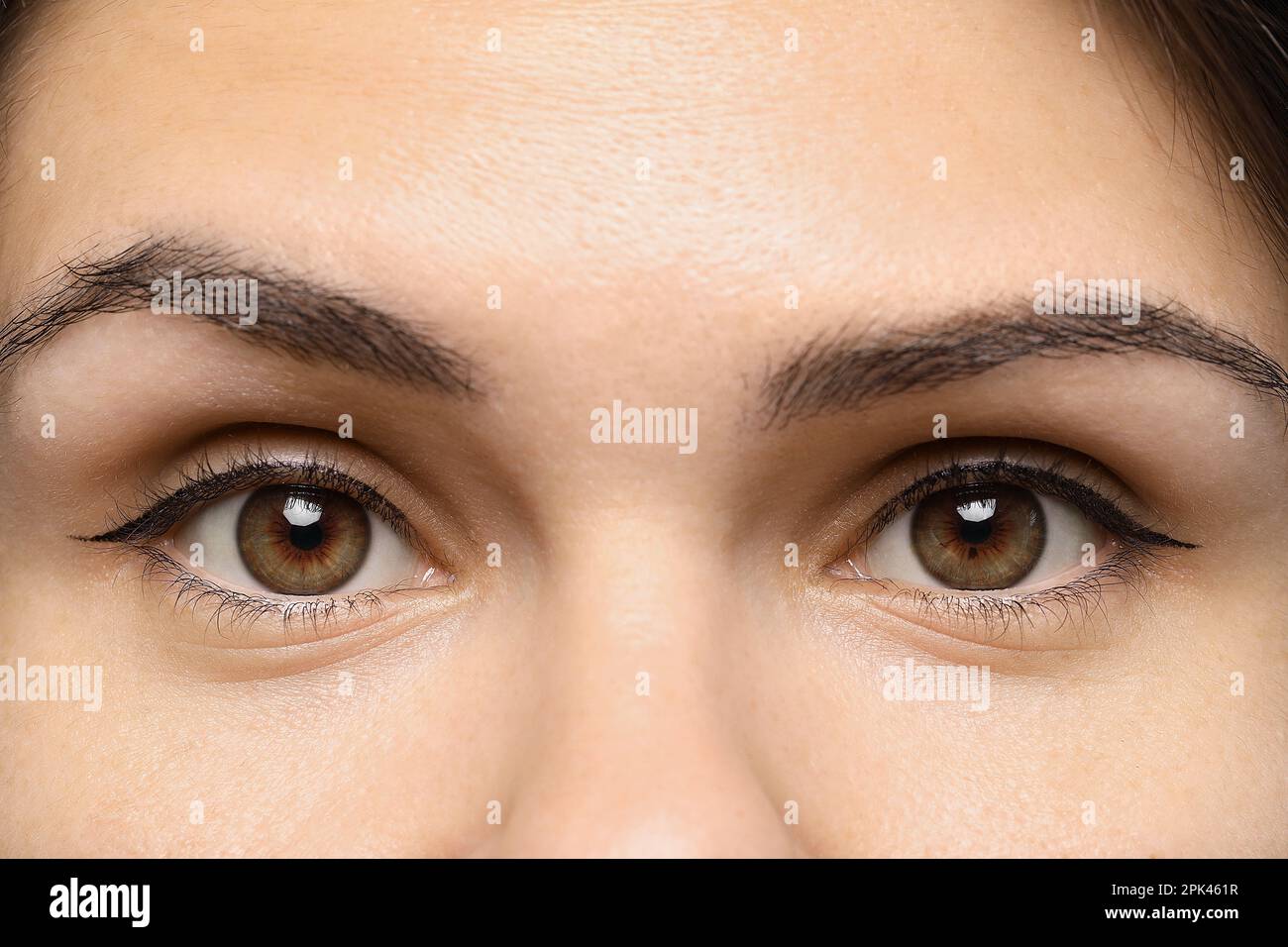 Beautiful Hazel Brown Eyes