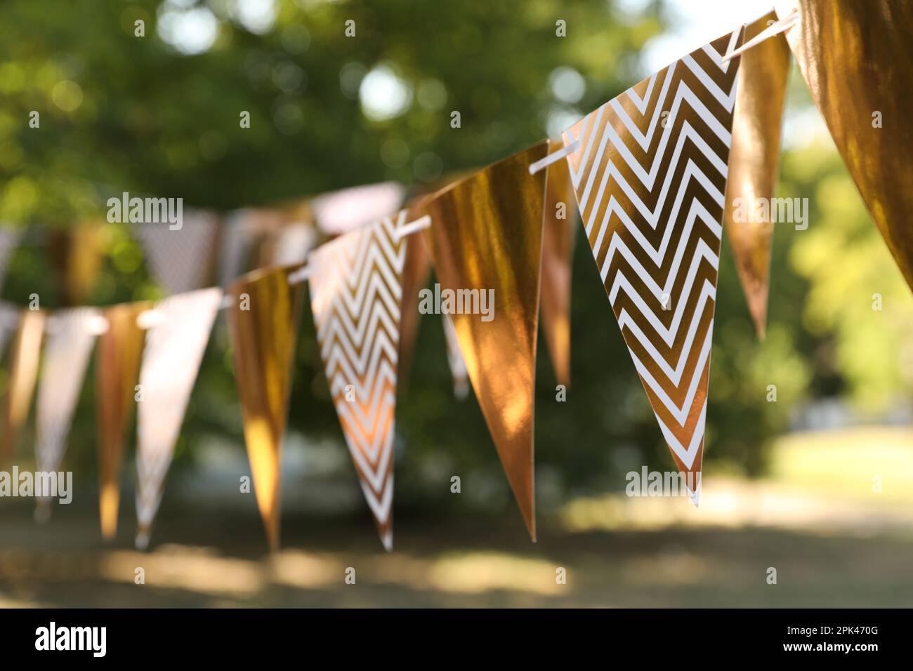Golden bunting hi-res stock photography and images - Alamy