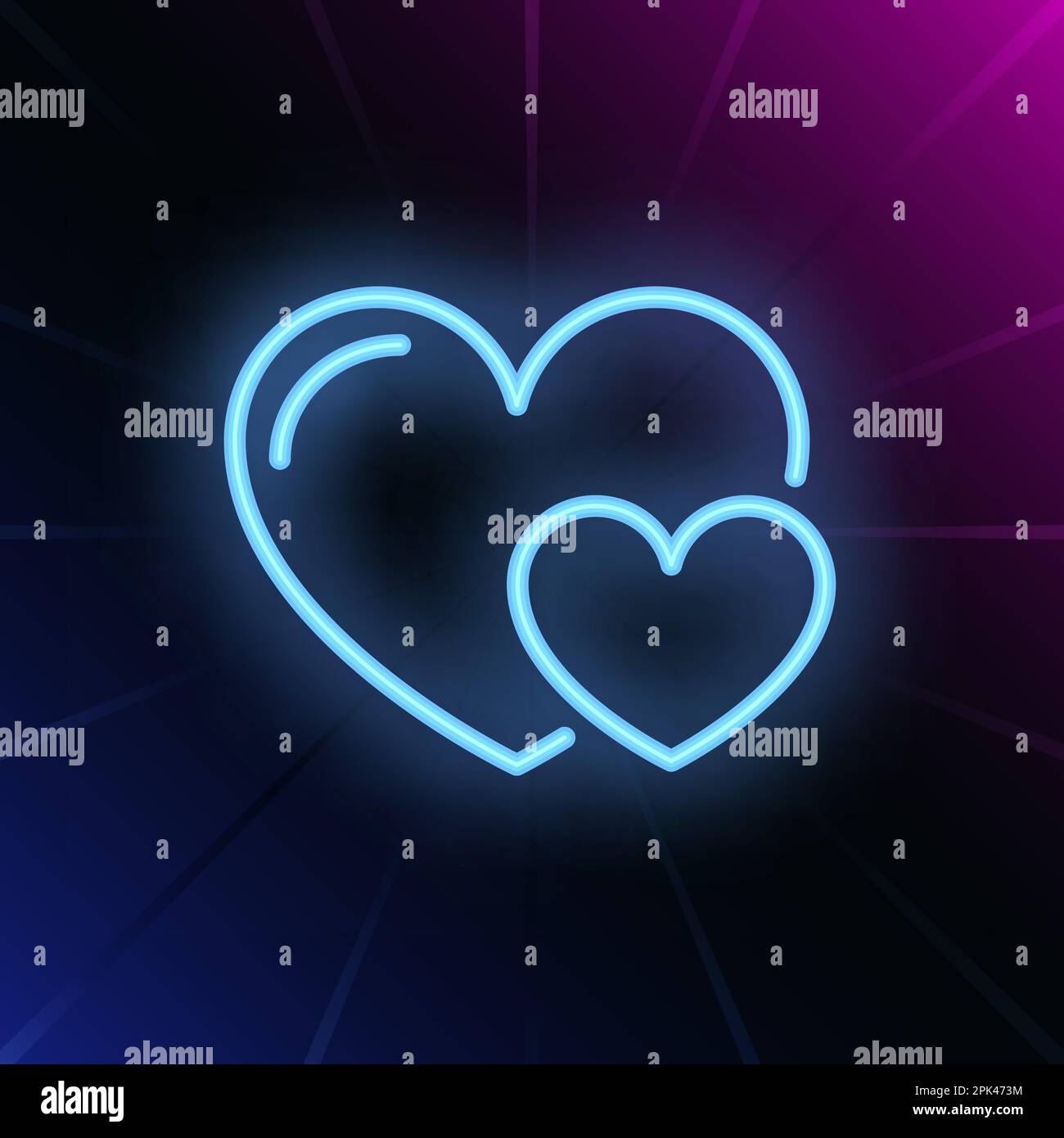 Neon blue like text hi-res stock photography and images - Alamy