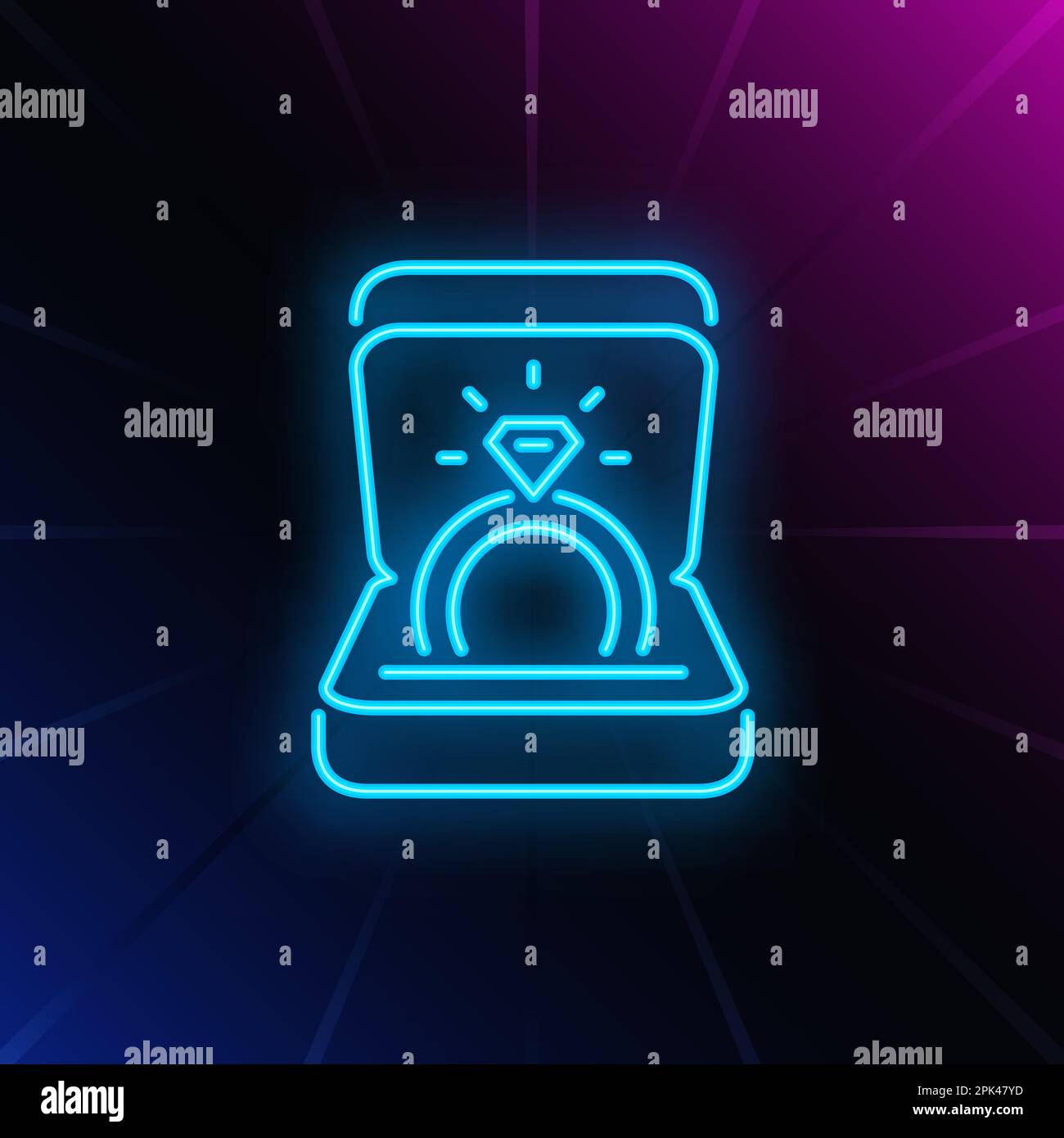 Engagement neon sign Stock Vector Image & Art - Alamy