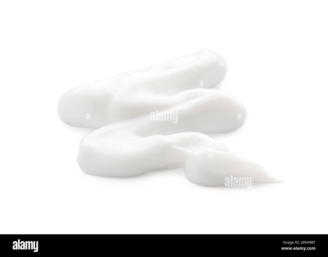 Sample of face cream on white background Stock Photo - Alamy
