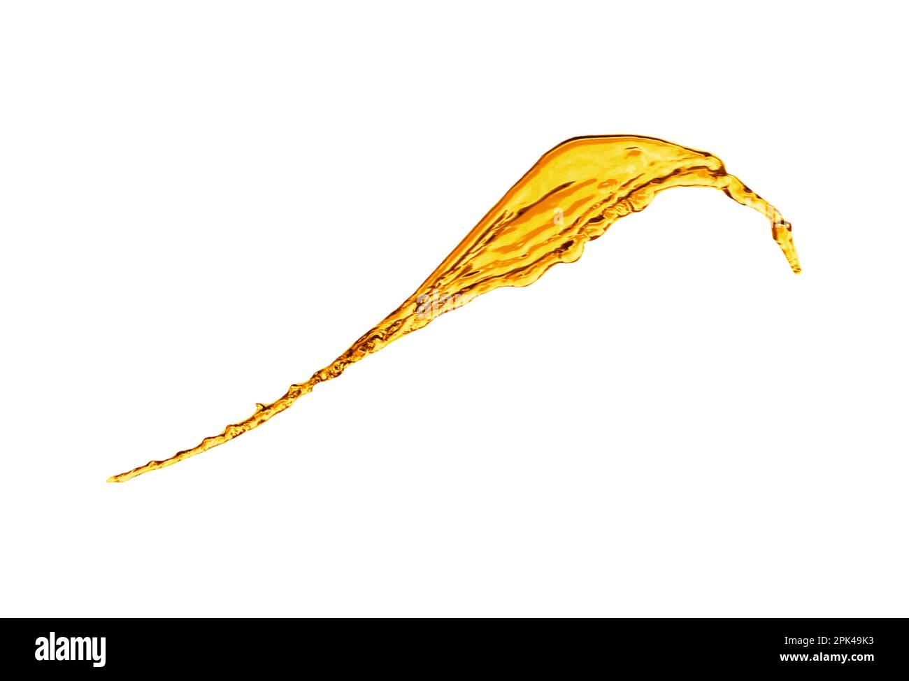 Natural organic cooking oil splashing on white background Stock Photo ...