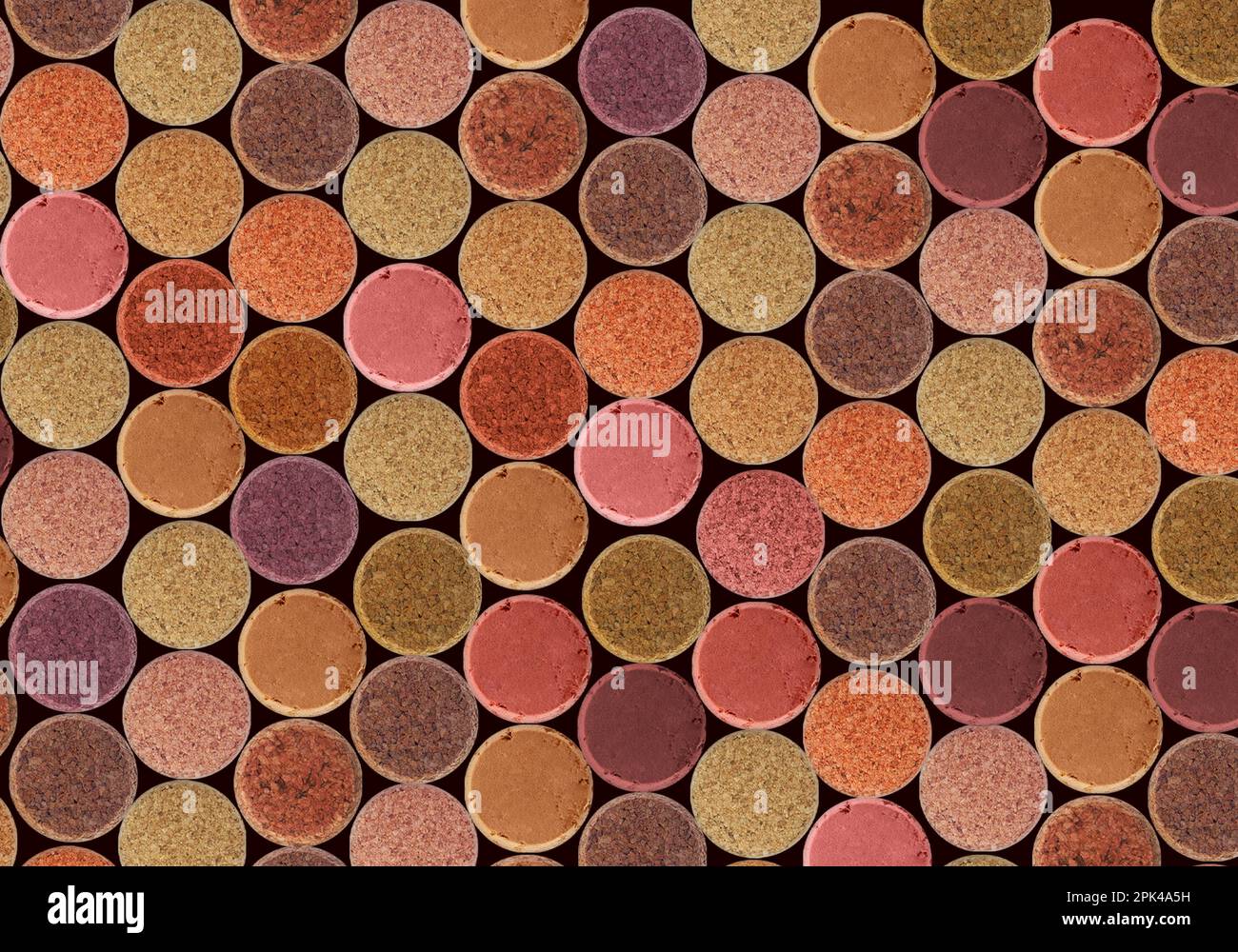 Collection of different wine corks, flat lay Stock Photo - Alamy