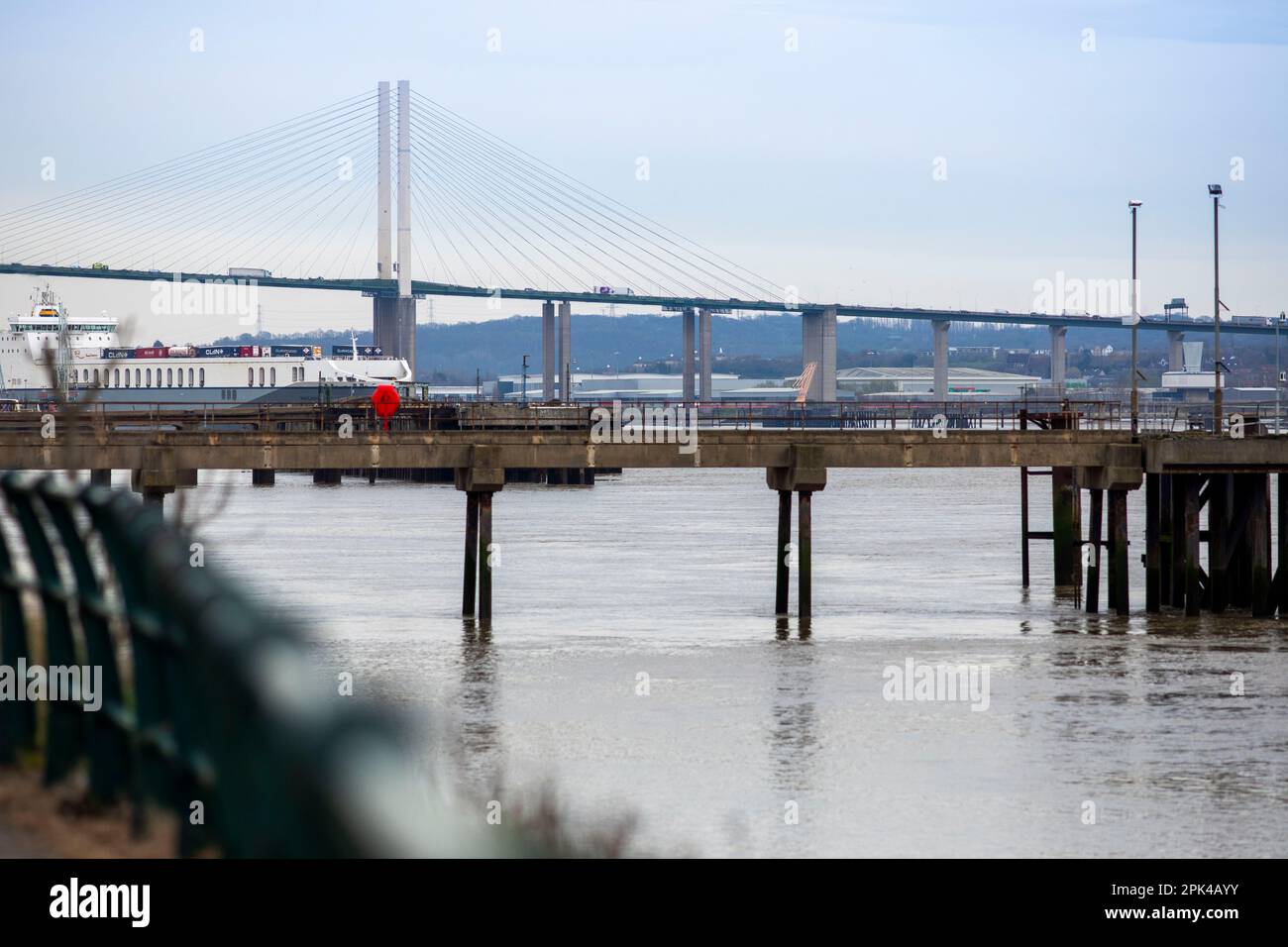 The Dartford-Thurrock River Crossing, commonly known as the Dartford ...
