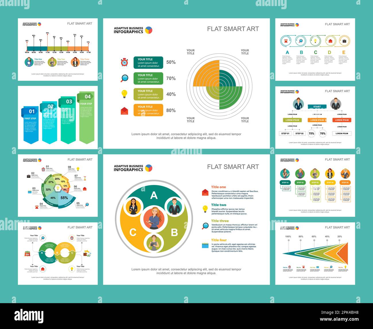 Company project percentage charts hi-res stock photography and images ...