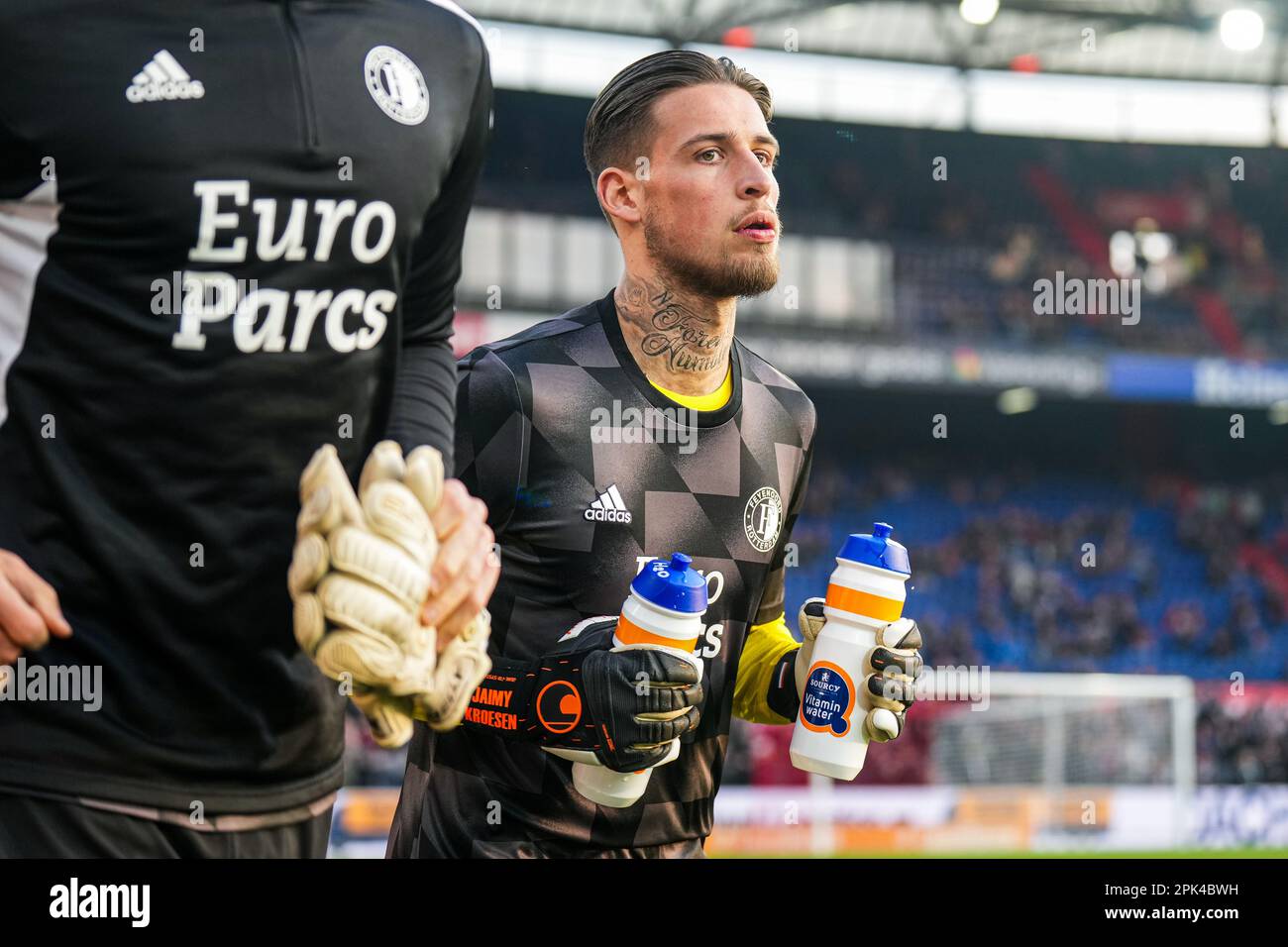 Rotterdam, Netherlands - 05/04/2023, Jaimy Kroesen of Feyenoord during ...