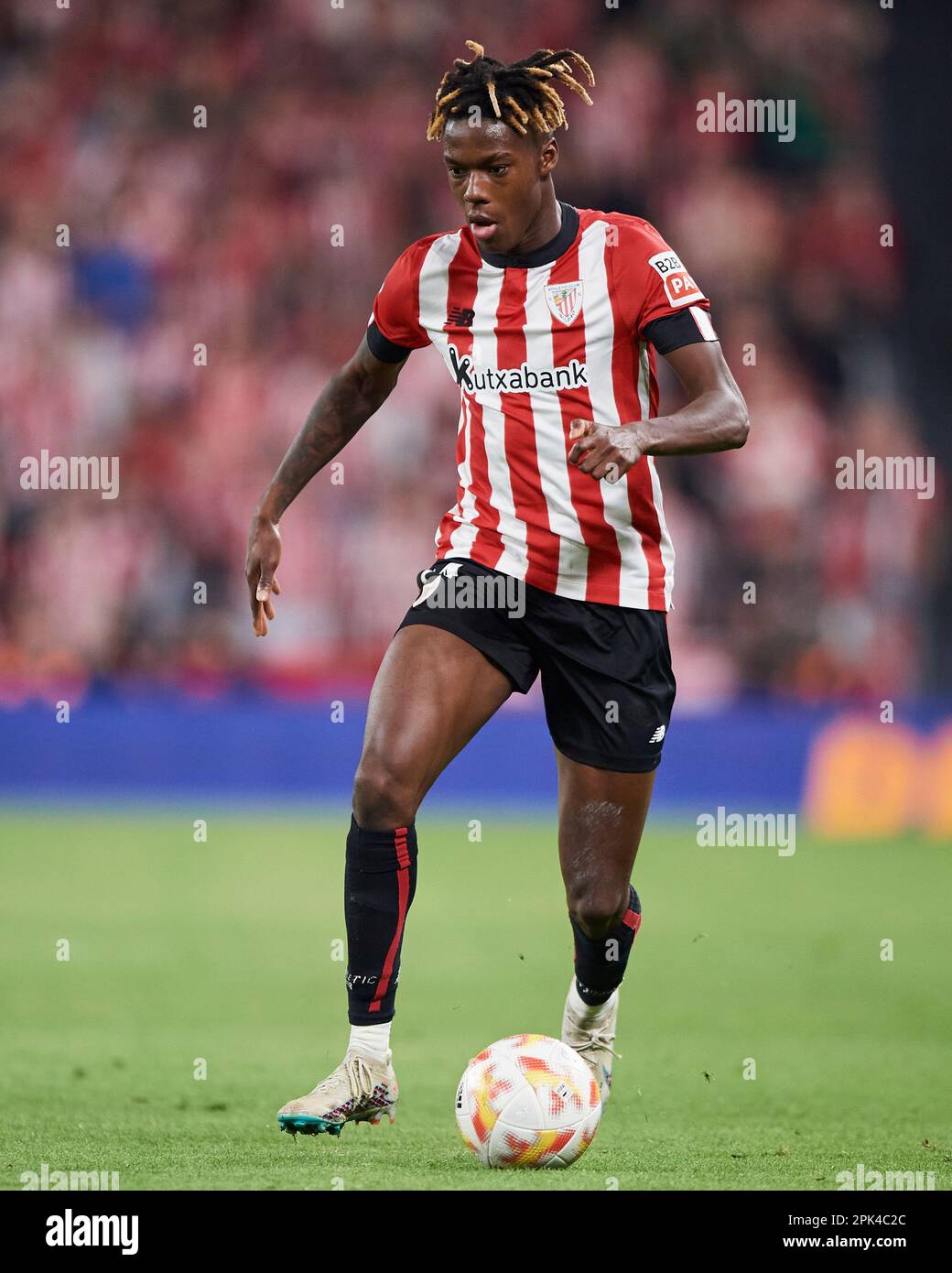 Nico Williams of Athletic Club during the Copa del Rey match between ...