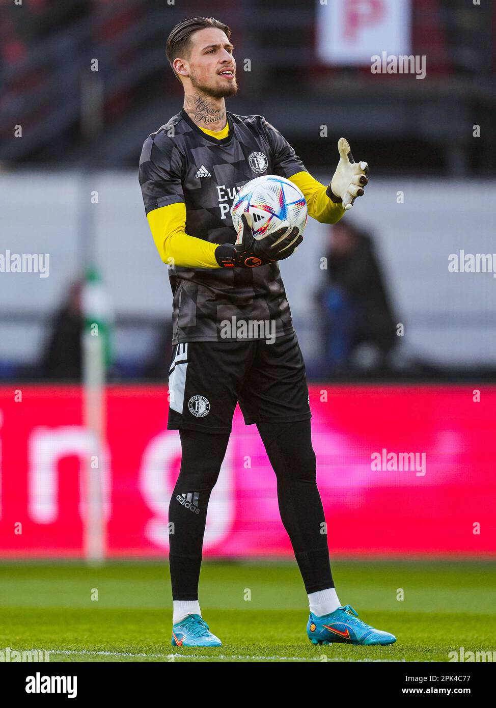 Rotterdam, Netherlands - 05/04/2023, Jaimy Kroesen of Feyenoord during ...