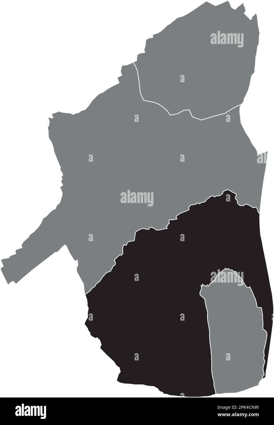Locator map of the RUMBEKE MUNICIPALITY, ROULERS Stock Vector Image ...