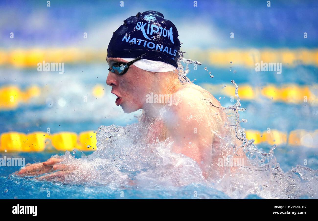 Rohan Smith in action during the Men's 50m Breaststroke Paris on day ...