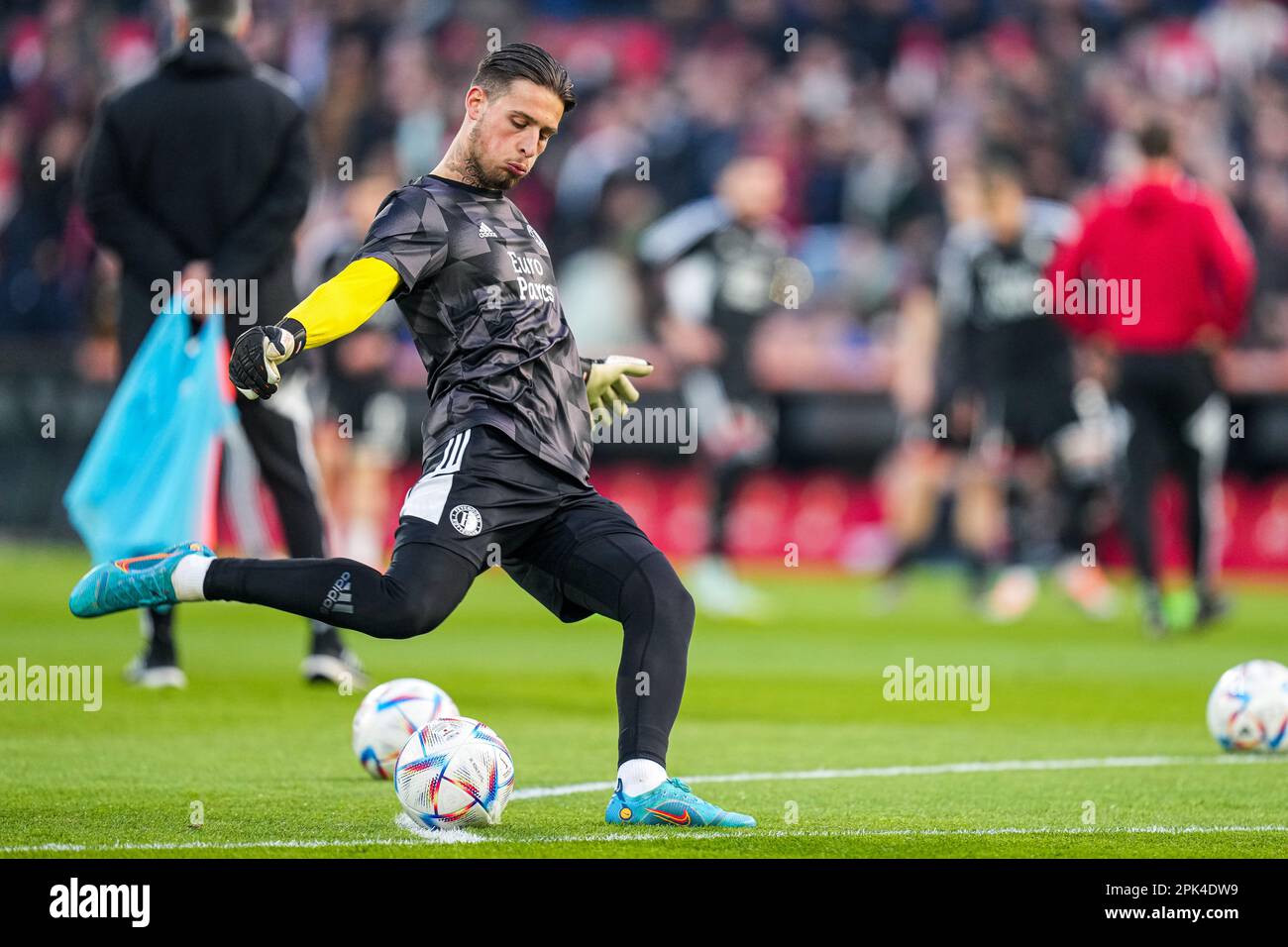 Rotterdam, Netherlands - 05/04/2023, Jaimy Kroesen of Feyenoord during ...