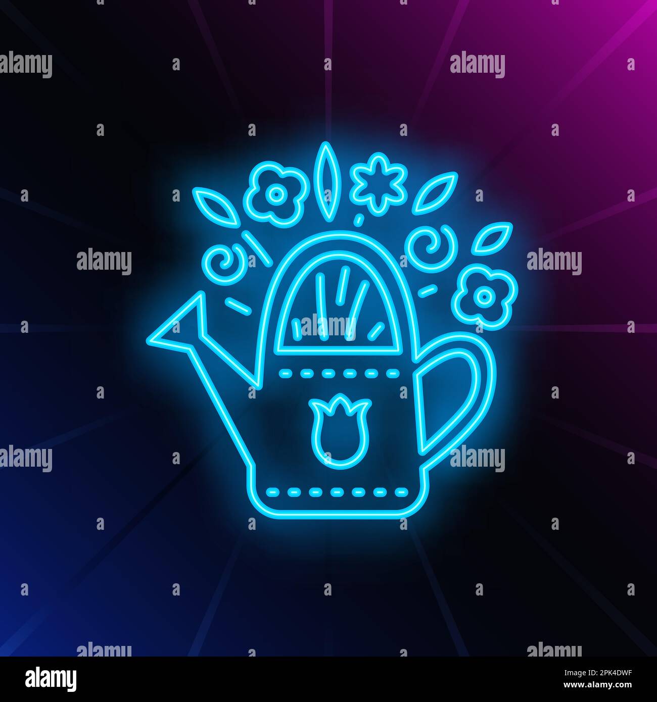 Flower electric field Stock Vector Images - Alamy