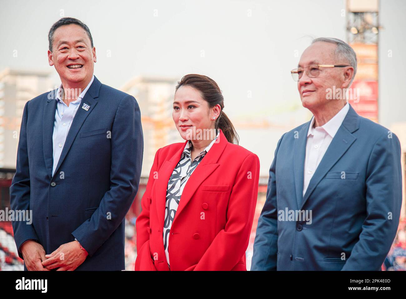 Nonthaburi, Thailand. 05th Apr, 2023. The Phue Thai Party and ...