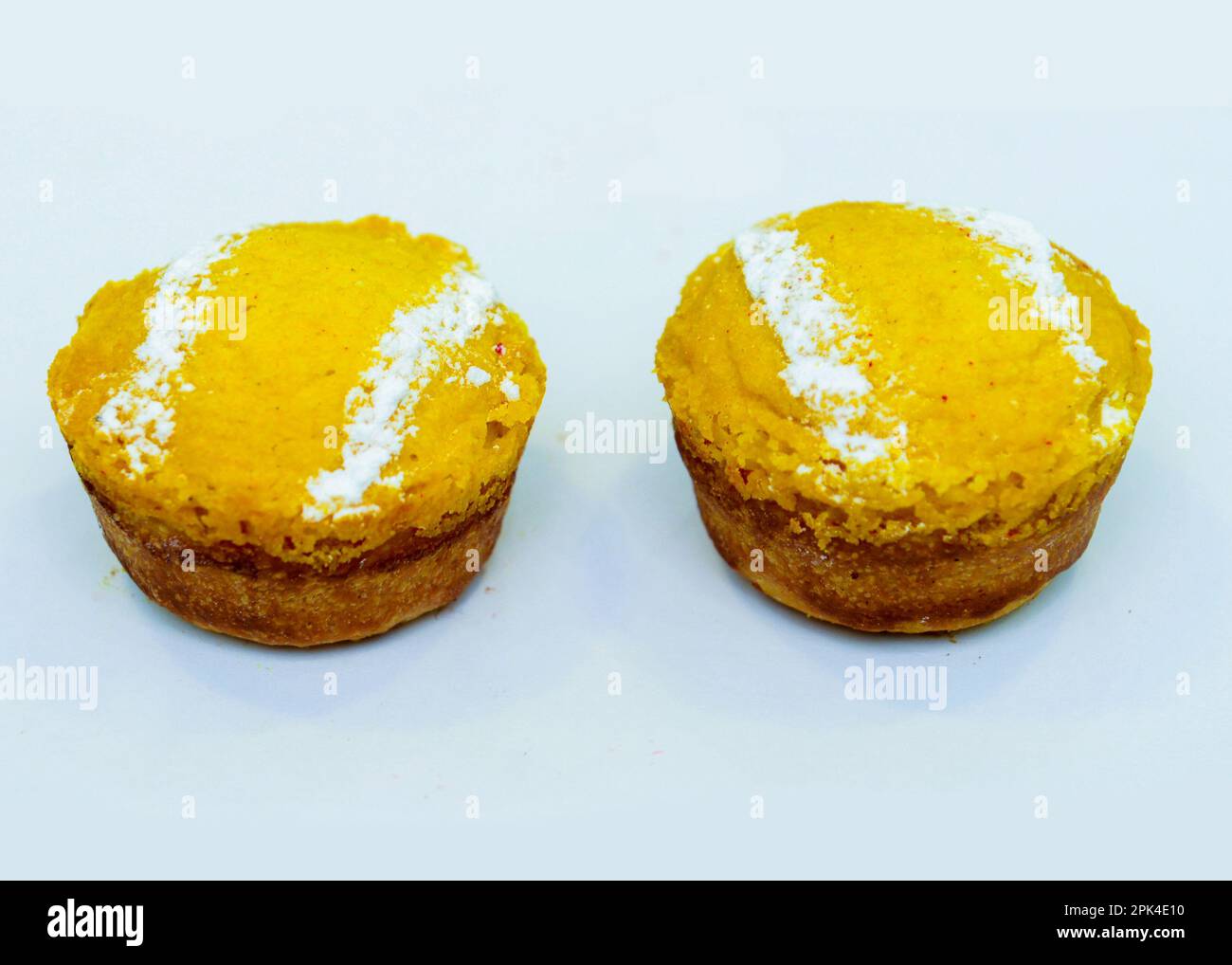 Fresh French pastries on a white background Stock Photo - Alamy