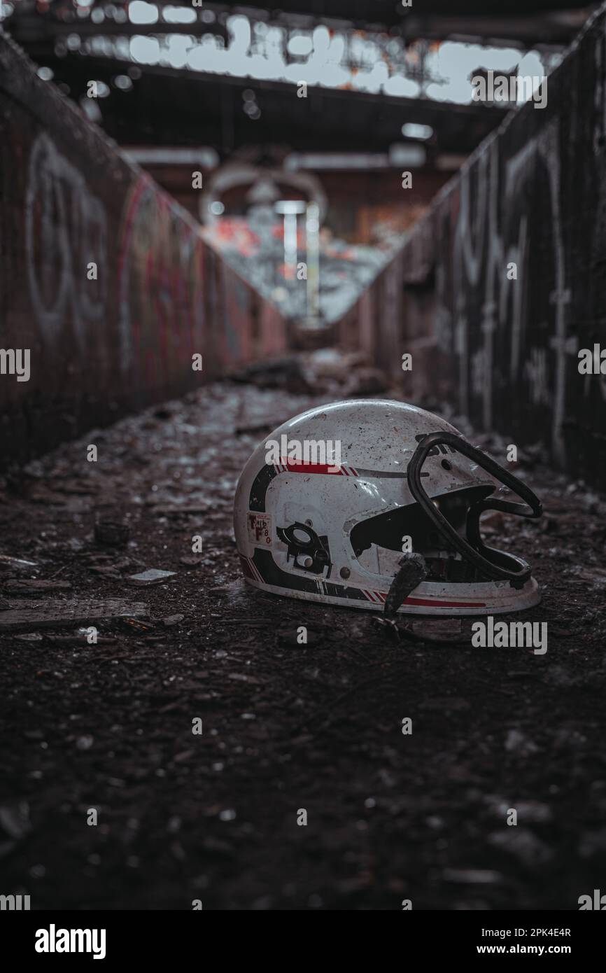 Motorcycle helmet inside hi-res stock photography and images - Alamy