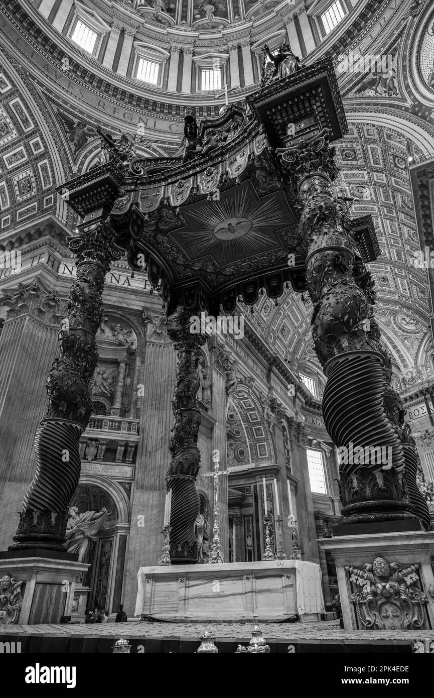 Is a Catholic basilica located in St. Peter's Square in the Vatican ...