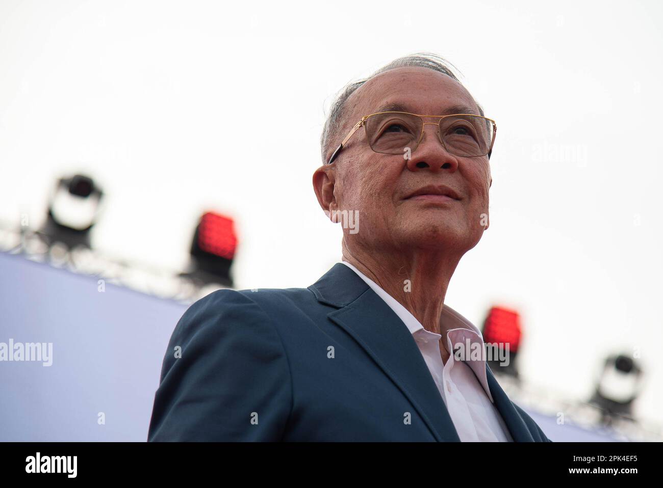 Nonthaburi, Thailand. 05th Apr, 2023. Chaikasem Nitisiri, the Phue Thai ...