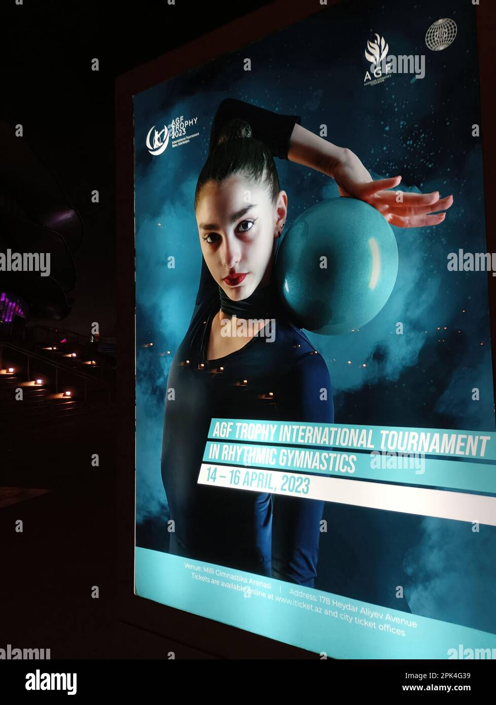 AGF Trophy international tournament and FIG Rhythmic Gymnastics World Cup 2023 Baku Azerbaijan ...